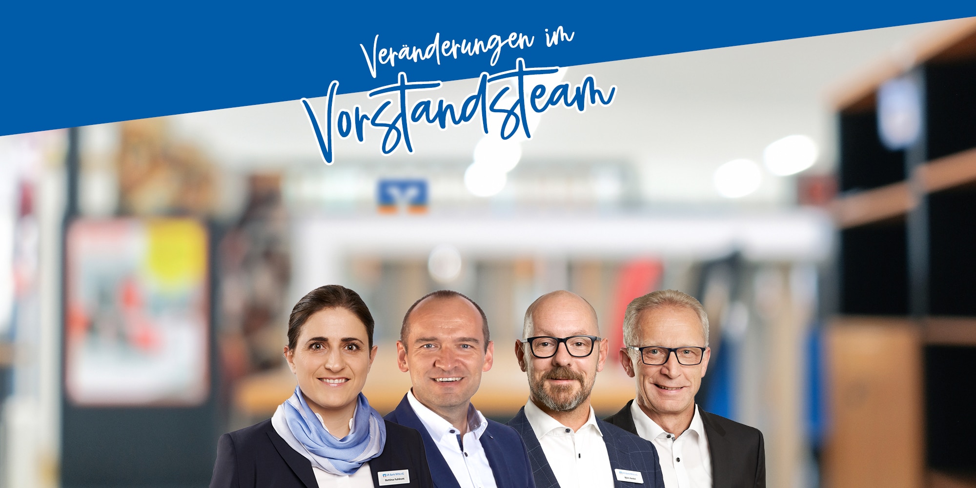 Veränderungen im Vorstandsteam der Mitmachbank – mitmachbank der VR-Bank Mitte