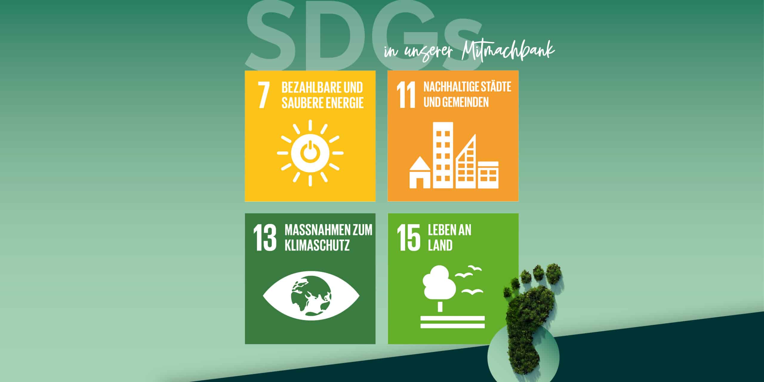 SDGs der Mitmachbank – mitmachbank der VR-Bank Mitte
