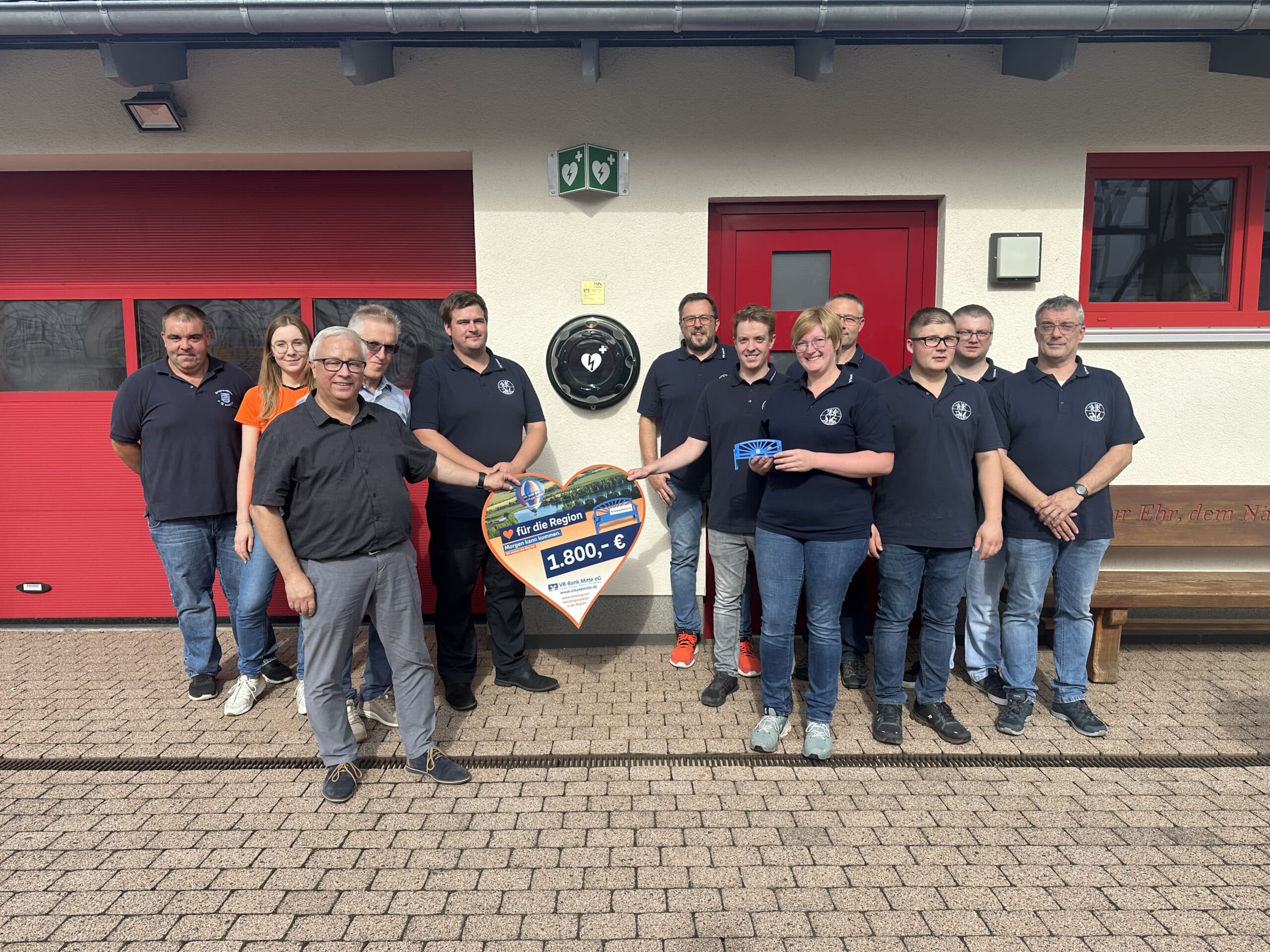 Freiwillige Feuerwehr Vockerode – mitmachbank der VR-Bank Mitte